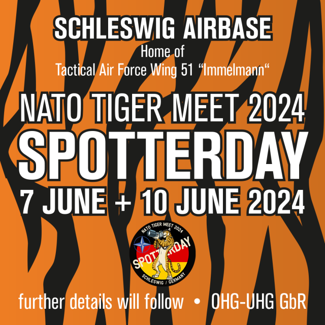 NATO Tiger Meet 2024 Spottersdays